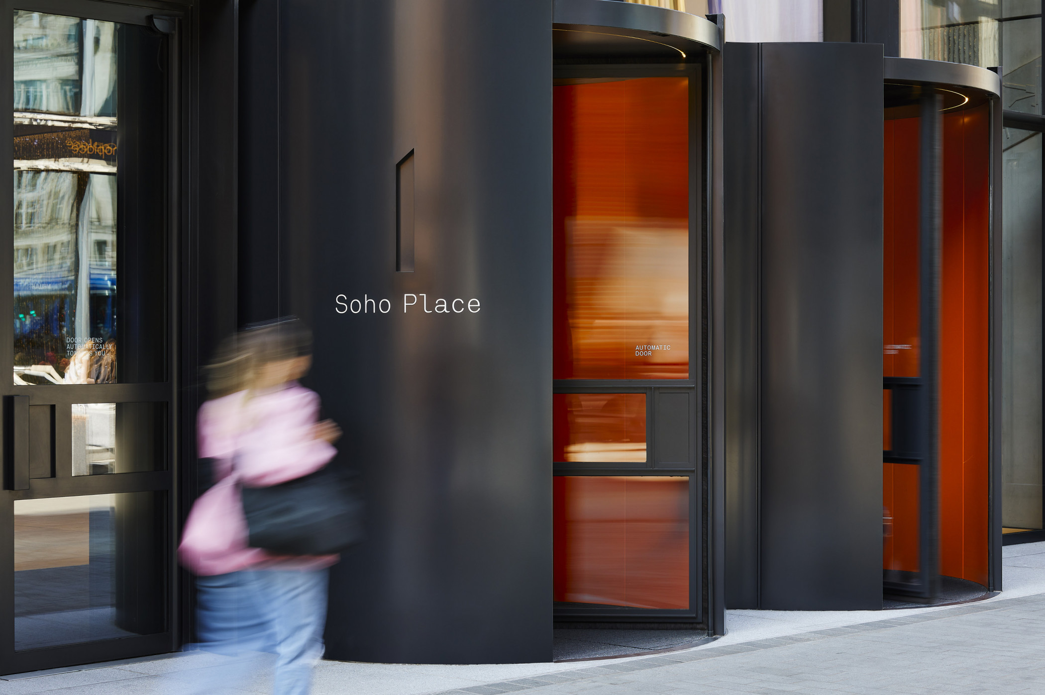 Derwent London – Soho Place signage – Cartlidge Levene