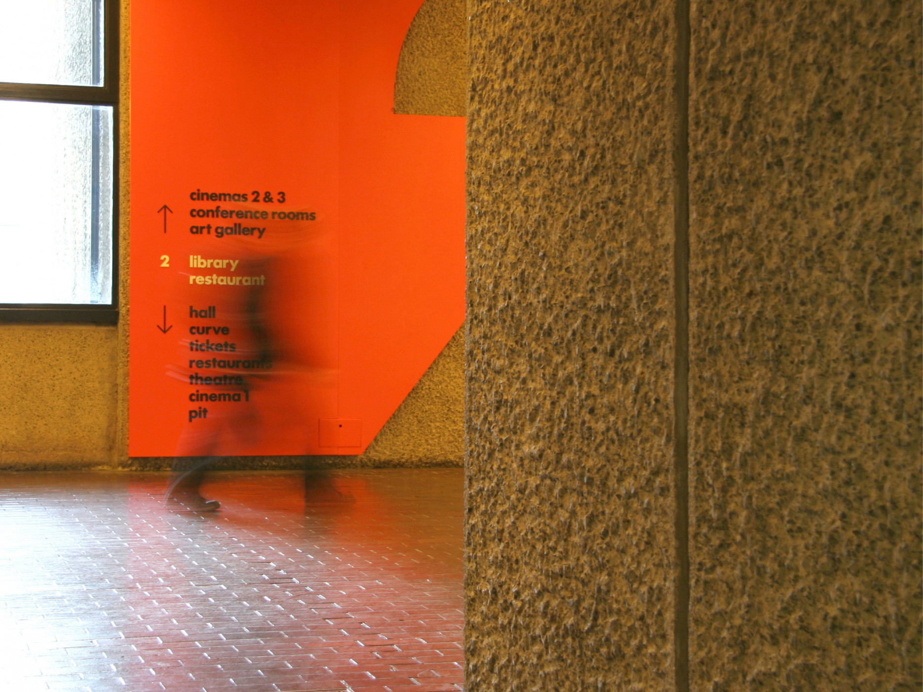 Barbican Arts Centre – Wayfinding & signage – Cartlidge Levene